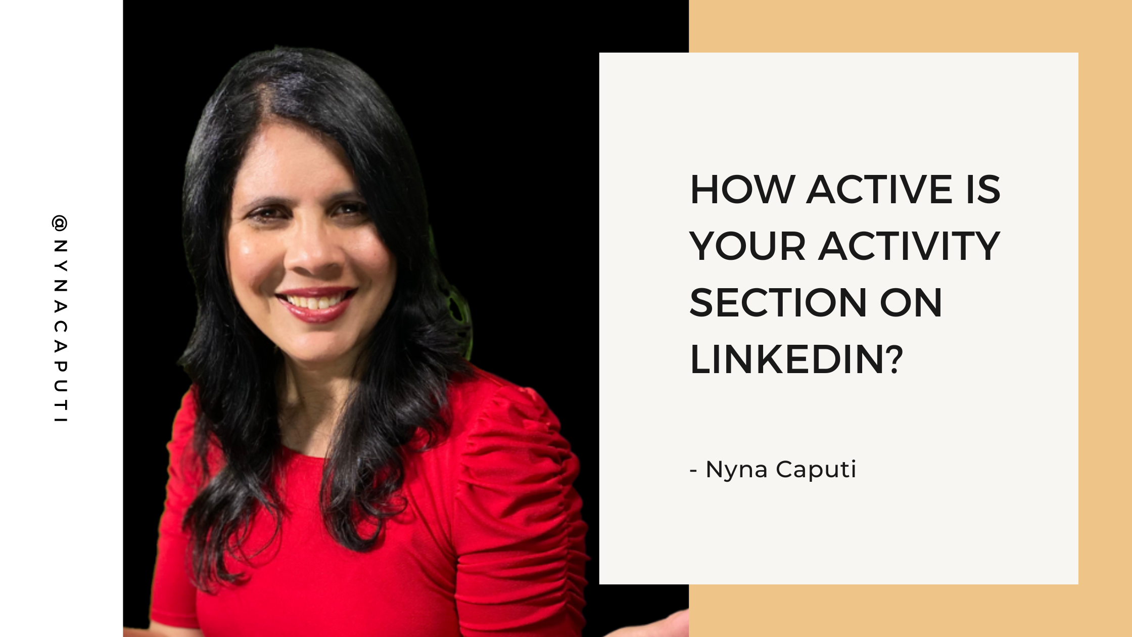 How active is your activity section on LinkedIn?